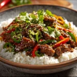 Crispy Chilli Beef Rice – D.K.H