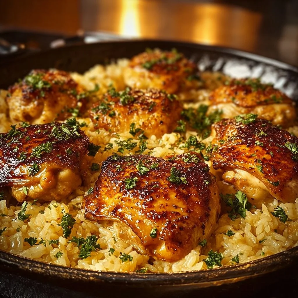 Deliciously Simple Forgotten Chicken and Rice – D.K.H