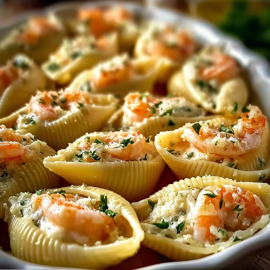 Seafood Stuffed Shells – D.K.H