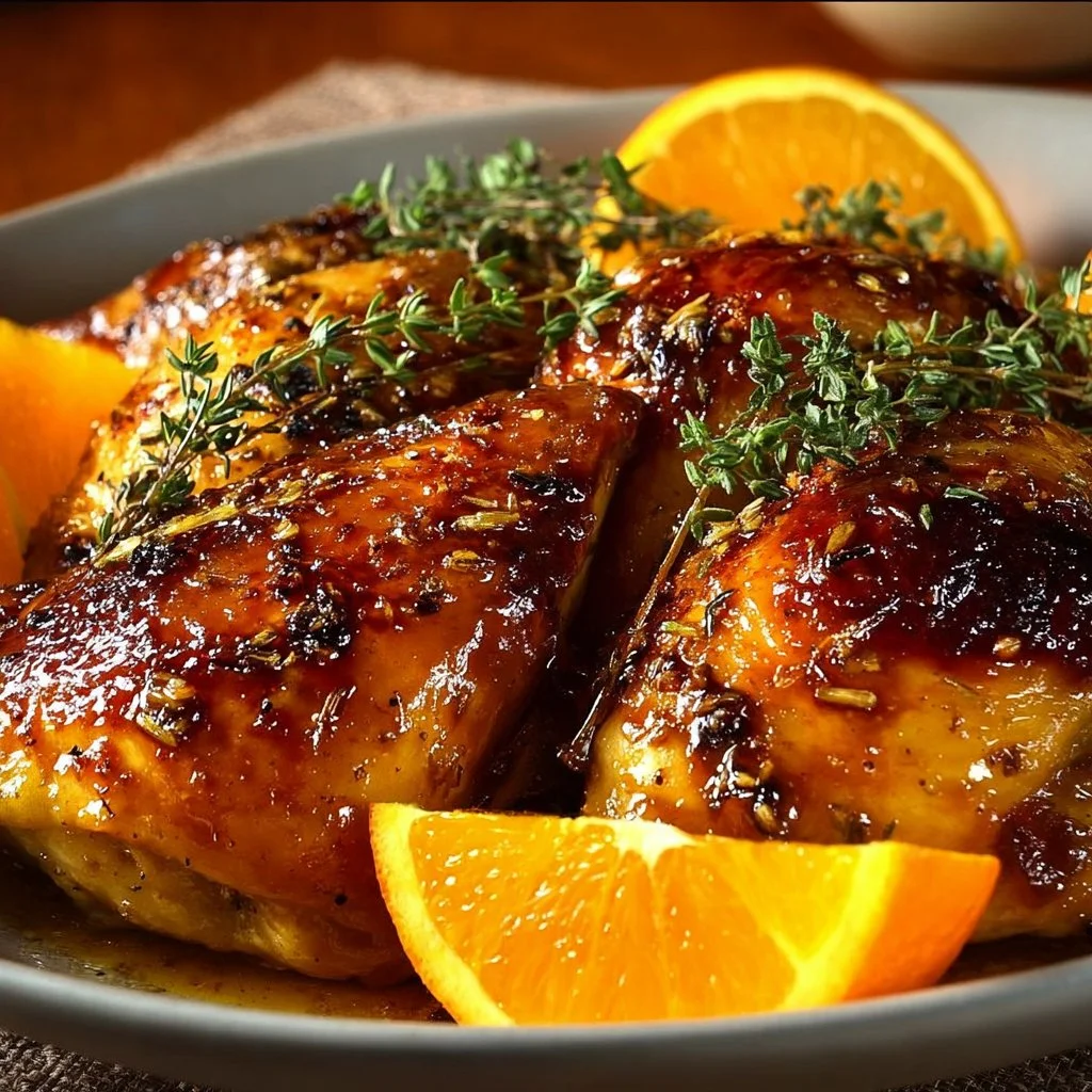 Sweet and Savory Roasted Orange Chicken – D.K.H